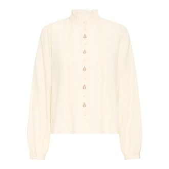 Ichi Bluse - - Blouses & Shirts - Damen - Beige - S