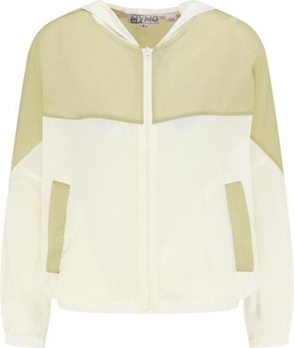 Mymo Windjacke Damen Olivenwollwei&szlig;