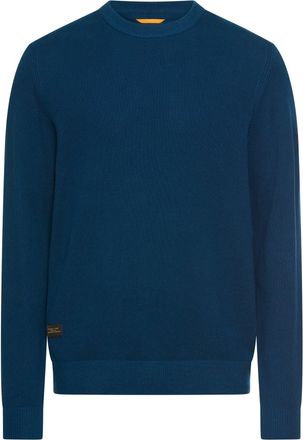 Camel Active Herren Strickpullover mit Rundhalsausschnitt Lyons Blue, Menswear-XXL