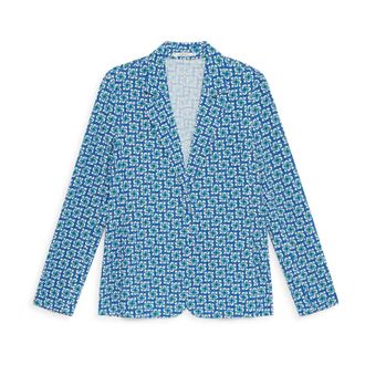 Maliparmi Maliparmi, Femme, Vestes, Bleu, Taille: 40 FR Mini Veste Moulin&eacute;