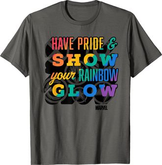 MARVEL Pride Rainbow Have Pride & Show Your Rainbow Glow T-Shirt