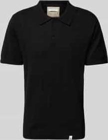 Colours & Sons Slim Fit Poloshirt mit Leinen-Anteil