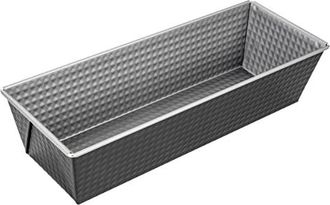 Zenker Energy Kastenform - Premium Backform, 305 x 115 x 73 mm, 1650 ml, hitzebeständig bis 230°C, 5 Jahre Herstellergarantie, Grau, Anthrazit