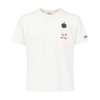 MC2 Saint Barth Austin T-Shirt - - Tops - Herren - Wei&szlig; - L