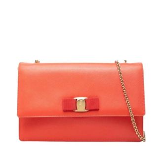 Ferragamo Pre-owned Shoulder Bag - - Pre-owned - Damen - Orange - ONE SIZE