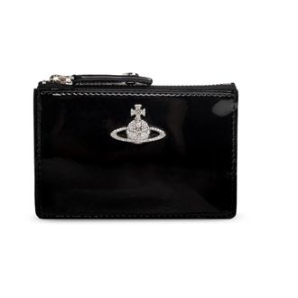 Vivienne Westwood Kartenetui mit Logo - - Accessories - Damen - Schwarzk - ONE SIZE