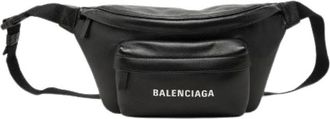 Balenciaga Sac banane en cuir Pre-owned Everyday - Homme - Pre-owned - Noir - Taille: ONE Size