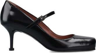 Premiata escarpins à bout carré - Noir