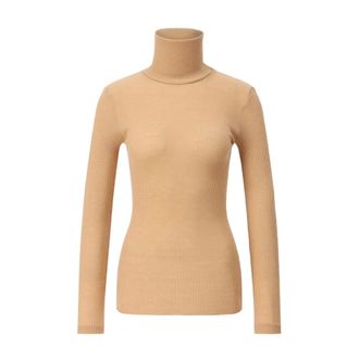 Lisanza Femme, Pulls, Brun, Taille: 50 FR Pull &agrave; col roul&eacute; c&ocirc;tel&eacute;