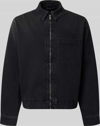 Boss Orange by Hugo Boss Regular Fit Jeansjacke aus Baumwoll-Mix Modell LUNEY BO REF