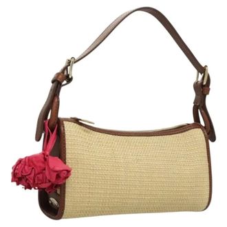 Celine Pre-owned Tissu sacs-celine - Femme - Pre-owned - Beige - Taille: ONE Size
