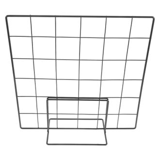 Artibetter MUELODSIC Multifunktionales Metallgitter Wandpaneel Stilvolles Foto Schmuckdisplay für Kindergarten Marktstände und Kunstrahmen Platzsparendes Wandreg