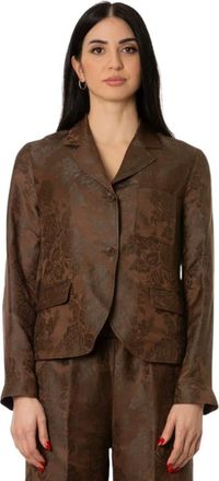 True Royal Femme, Vestes, Brun, Taille: 42 FR Giacca completo