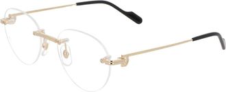 Cartier Ct0514O Sonnenbrille - - Accessories - unisex - Gelb - 52 MM