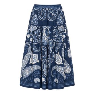 Sea NY Emelina Midirock - - Skirts - Damen - Blau - M