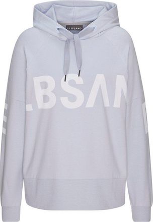 Elbsand Kapuzensweatshirt Seldis mit gro&szlig;em Logodruck vorne, bequemer Hoodie aus Baumwolle