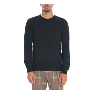 Gran Sasso Woll-Kaschmir-Viskose-Pullover - - Knitwear - Herren - Blau - 5XL