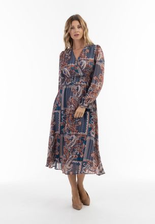 Usha Robe maxi avec imprim&eacute; paisley nowles