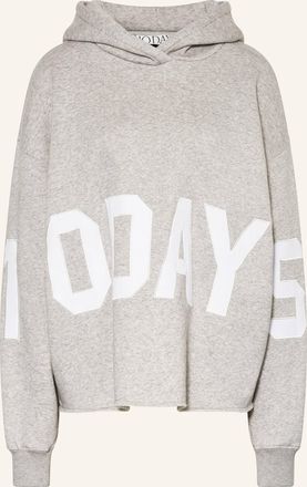 10 Days Hoodie grau