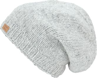 Guru Shop Beanie M&uuml;tze, Strickm&uuml;tze, Nepalm&uuml;tze, Winterm&uuml;tze - Grau, Herren/Damen, Wolle