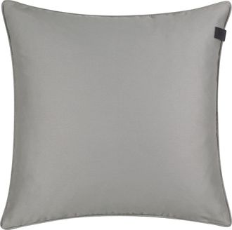 Schöner Wohnen Kollektion Kissenbezug Soft 2er Set - Kissenbezug 45x45 Baumwolle - Dekokissen grau - Kissenbezug ohne Füllung - Sofakissen waschbar pflegeleicht