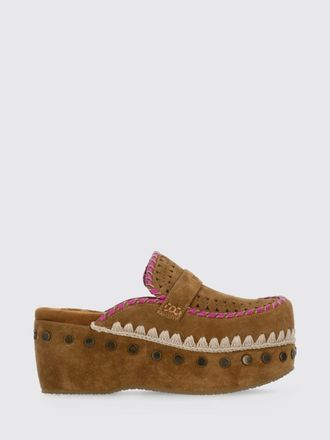 Mou Chaussures Compens&eacute;es Femme couleur Marron