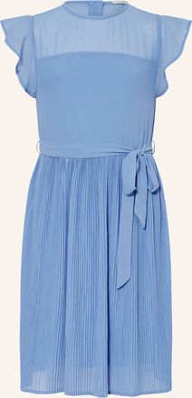 s.Oliver S.Oliver Red Kleid Mit Plissees blau