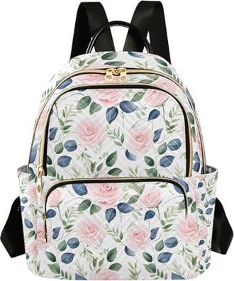 Mnsruu Mini sac à dos pour femme, rose, rose, rose, petit sac à dos tendance pour femme, sac à dos décontracté, Multi1175, M