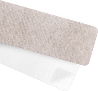 Quest Treppenstufen Matten selbstklebend 76x20 cm - Stufenmatten innen f&uuml;r Treppe - Treppenteppich rutschfest - Teppich f&uuml;r Treppenstufen - Treppenschutz & 