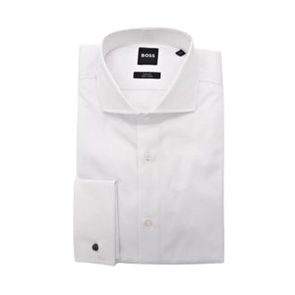 HUGO BOSS H-HANK-spread-DC-214 - - Shirts - Herren - Wei&szlig; - M