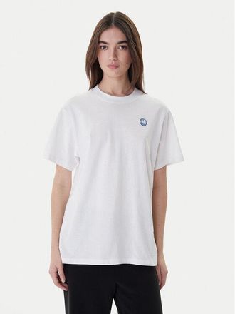 HUGO BOSS T-Shirt Vintage 50518139 Wei&szlig; Relaxed Fit
