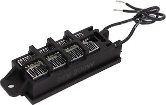 Generic 24V 200W Isoliertes PTC-Heizelement f&uuml;r Kontinuierliche W&auml;rmequelle, Elektrischer Lufterhitzer aus Nylon Zur Entfeuchtung von R&auml;umen, Geeignet f&uuml;r den