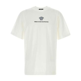 Versace Herren, Oberteile, Wei&szlig;, MGr&ouml;&szlig;e