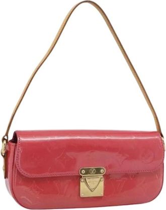 Louis Vuitton Sac bandouli&egrave;re vintage en cuir verni Pre-owned - Femme - Pre-owned - Rose - Taille: ONE Size