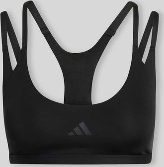 adidas Sport-BH mit Logo-Print
