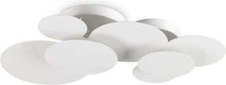 Ideal Lux Ideal Lux - cloud Circles Dekorative Unterputz-Deckenleuchte Wei&szlig; 74cm 3000K