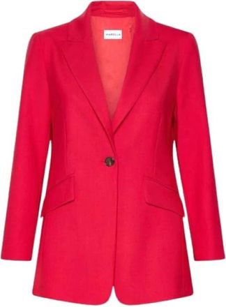 Marella Blazer Mllgambero - Femme - Vestes - Rouge - Taille: 40 FR