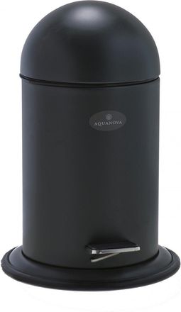 Aquanova Abfalleimer Bad Kosmetikeimer Ona 3 Liter, Farbe:Schwarz