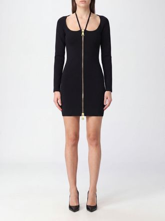 Elisabetta Franchi Mini-robe fourreau en jersey &agrave; manches longues