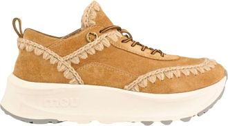 Mou Baskets &agrave; enfiler - Femme - Chaussures - Brun - Taille: 40 EU