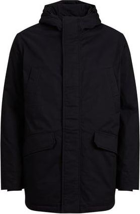 Au Printemps Paris Parka mi-longue &agrave; capuche en coton