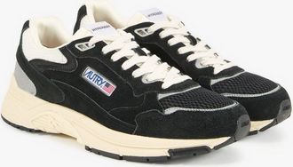 Autry Baskets basses Hyperway en cuir m&eacute;lang&eacute;