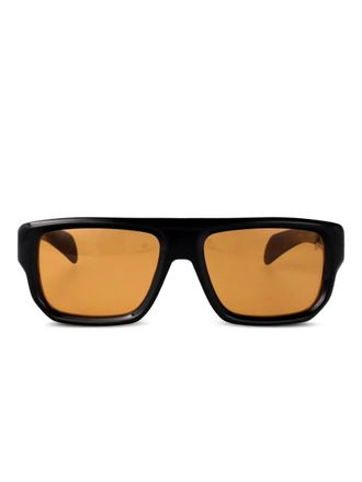 Eyewear by David Beckham Eckige Sonnenbrille - Schwarz