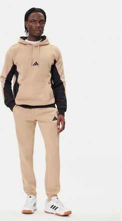 adidas Jogginganzug Fleece Colorblock KB5265 Beige Regular Fit