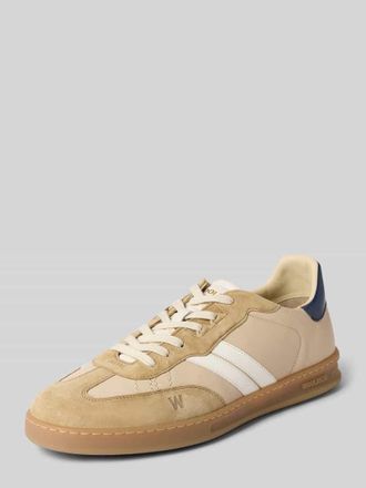 Woolrich Sneaker aus Leder mit Gummisohle