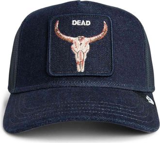Goorin Brothers Vaquera Mojada Calavera Denim Dead Trucker Cap - - Accessories - unisex - Blau - ONE SIZE