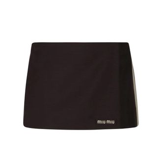Miu Miu Kurze R&ouml;cke - - Skirts - Damen - Braun - S