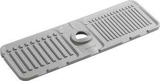 Generic Faucet Drip Mat, Drying Mat Sponge Holder - Behind Water Catcher Sink Kitchen Guard Gadgets for Bathroom RV Accessories