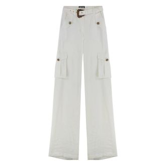 Versace Jeans Couture Cargo-Hose - - Trousers - Damen - Wei&szlig; - S