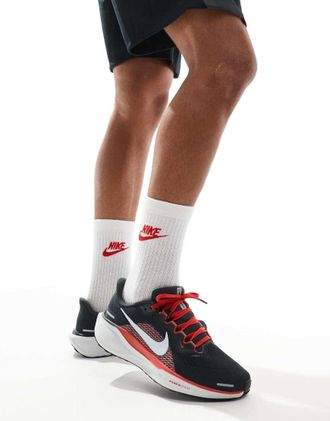 Nike Air Zoom Pegasus 41 - Baskets - Gris et rouge